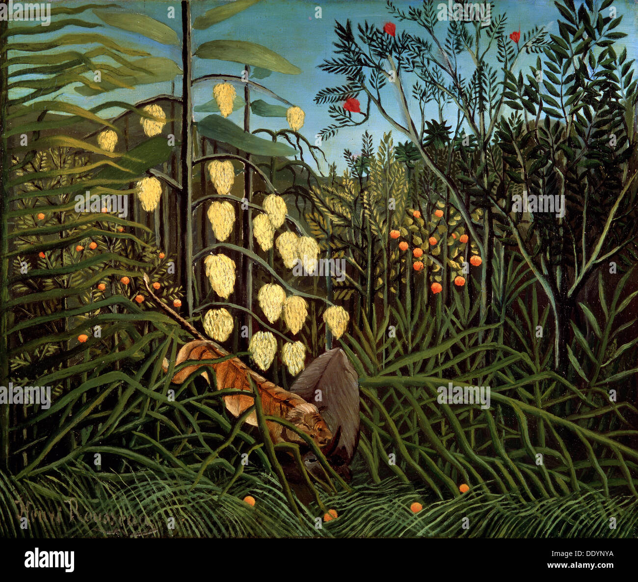 Henri rousseau jungle hi-res stock photography and images - Alamy