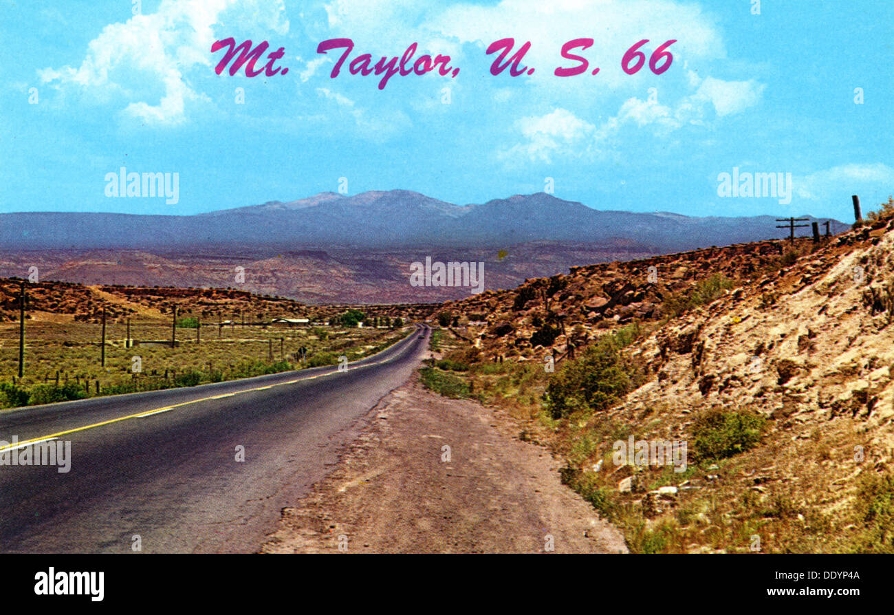 Mount Taylor, near Grants, New Mexico, USA, 1965. Artist: Unknown Stock ...