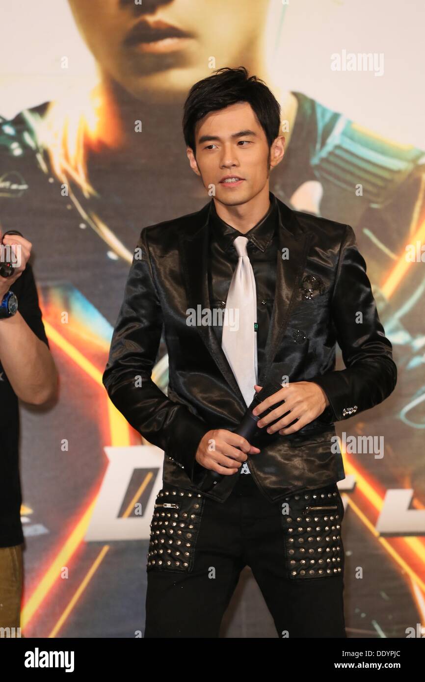 Singer Jay Chou attends celebration press conference after 3 concerts ...