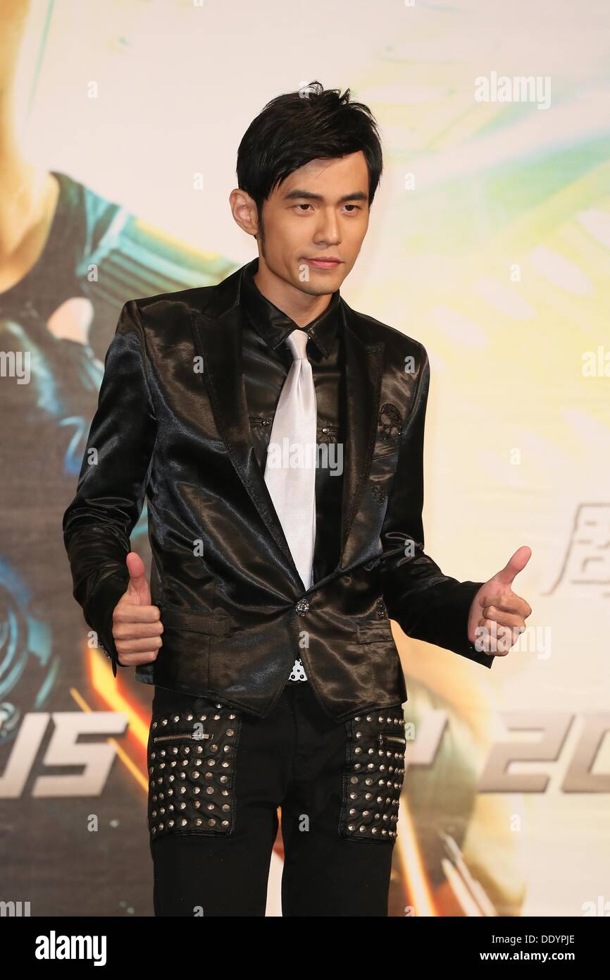 Singer Jay Chou attends celebration press conference after 3 concerts ...