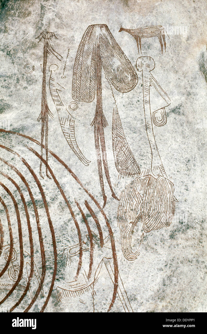 Neolithic people painting hi-res stock photography and images - Alamy