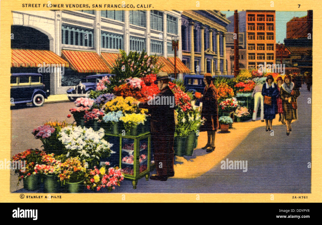 1930s street vendor hi-res stock photography and images - Alamy