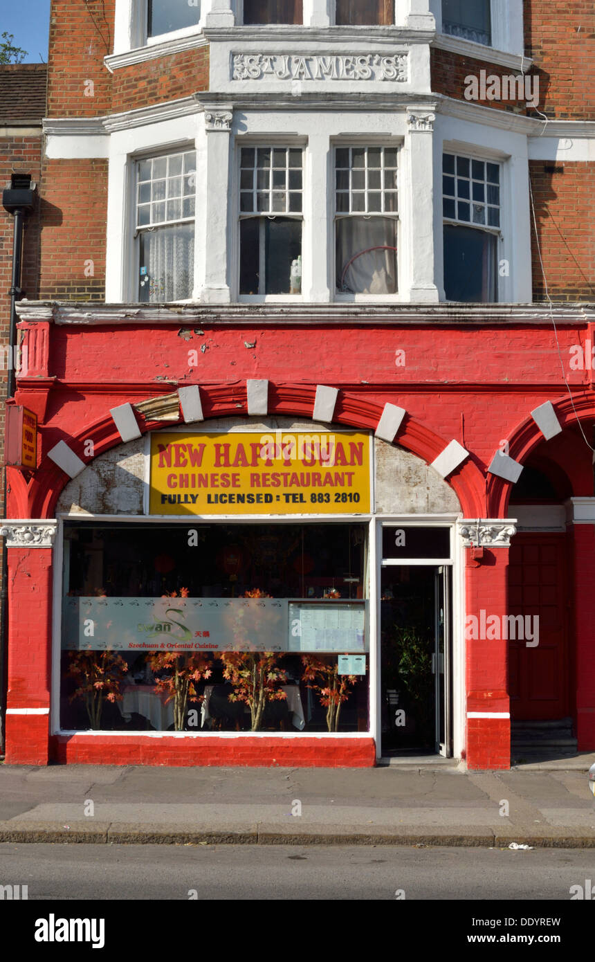 New Happy Swan Chinese restaurant in Muswell Hill, London, UK Stock ...