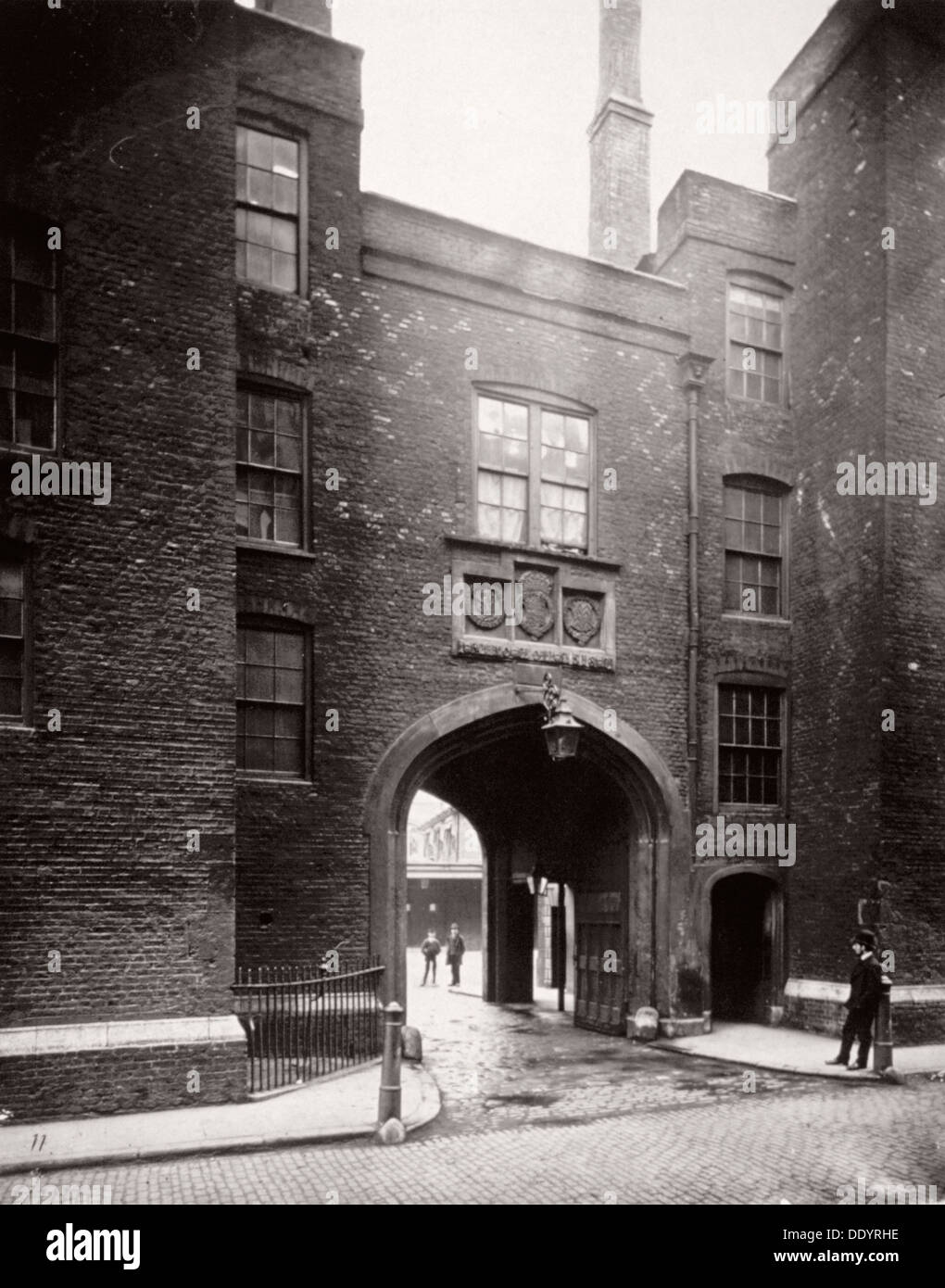 View of Lincoln's Inn Gatehouse, Holborn, Camden, London, 1867. Artist ...