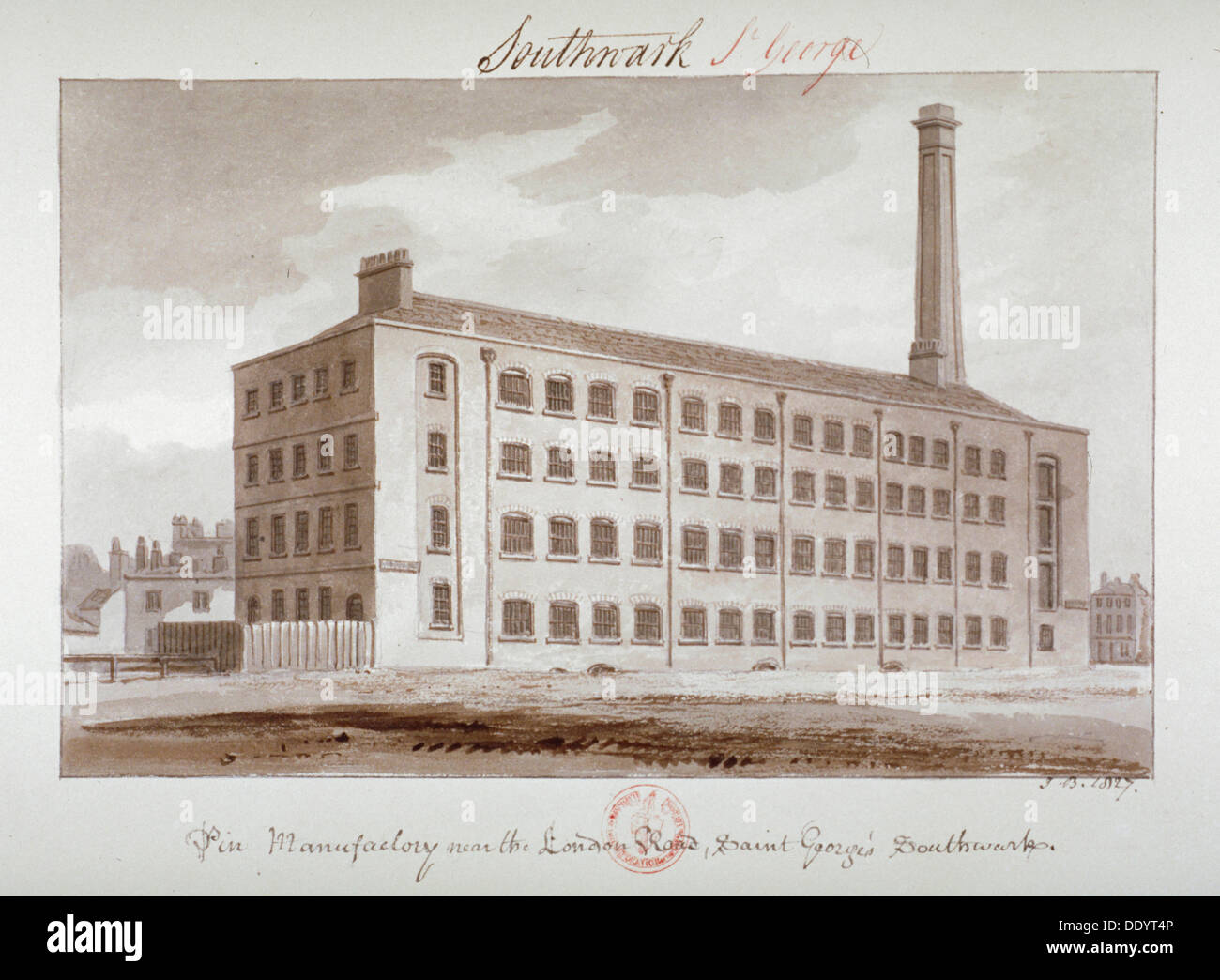 19th century london factory hi-res stock photography and images - Alamy