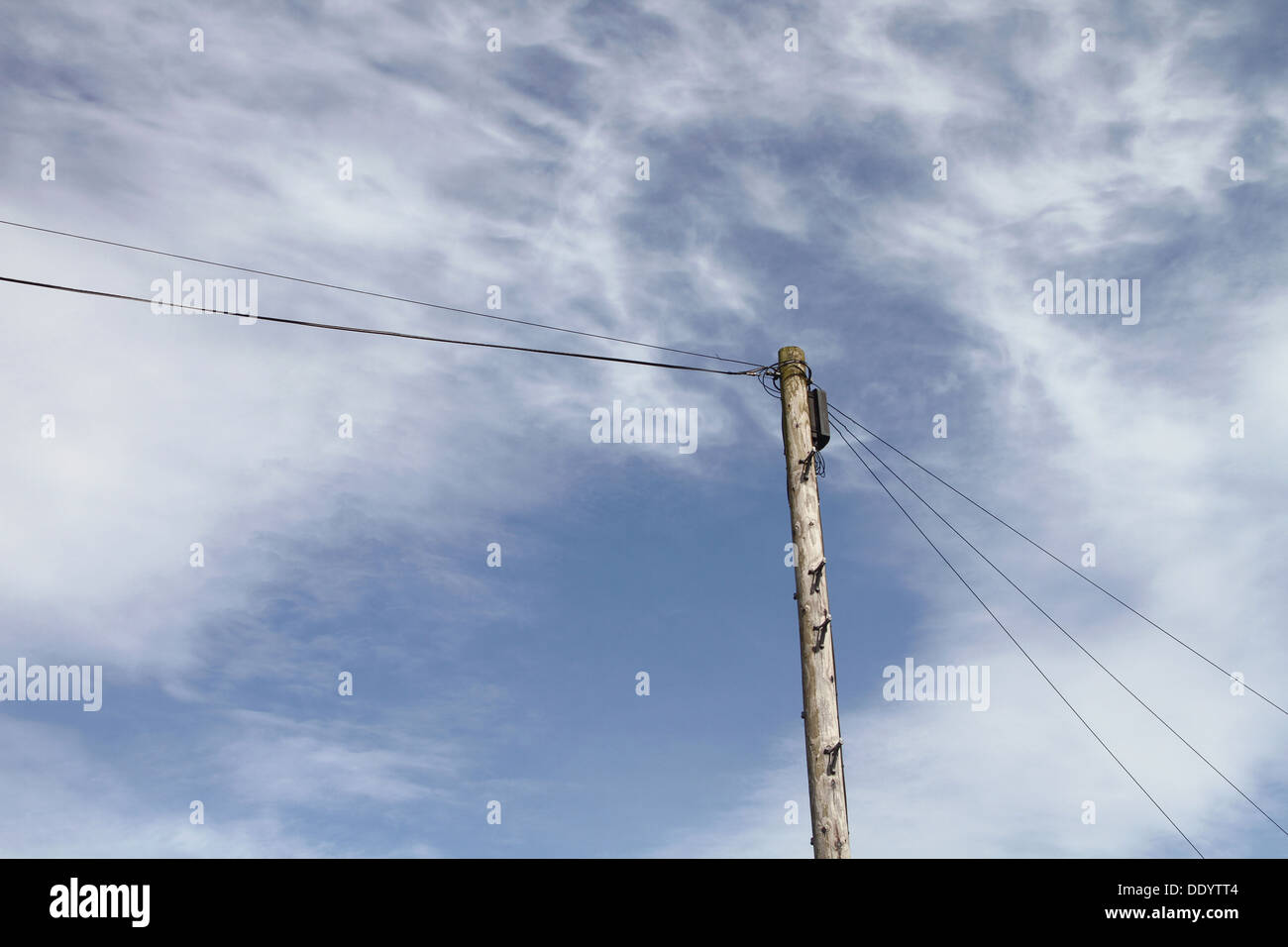 A utility pole Stock Photo - Alamy