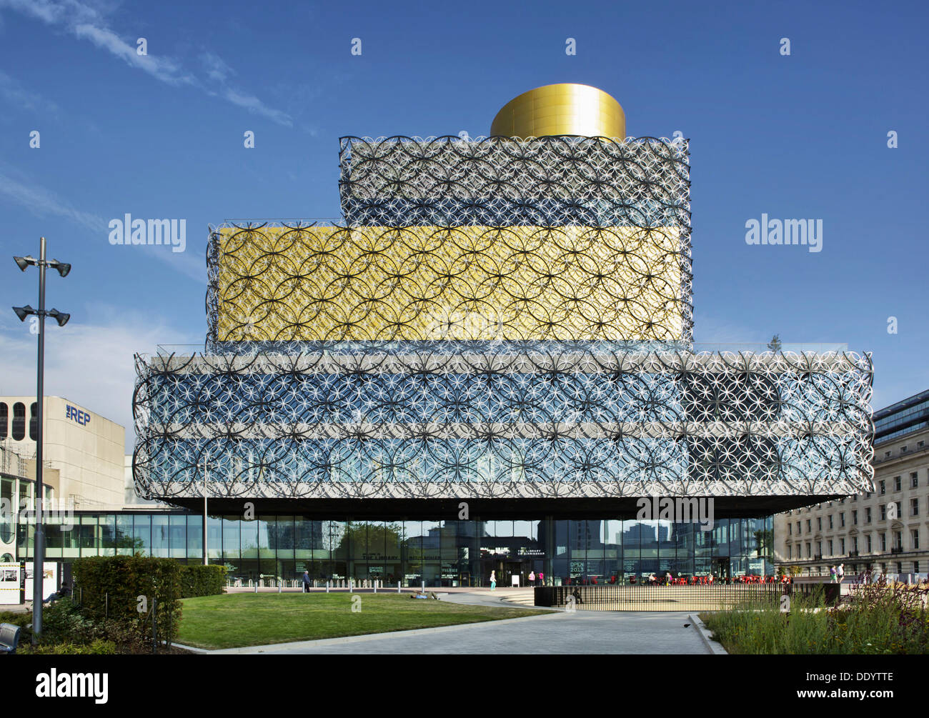 The new library of Birmingham, Centenary Square, Birmingham, West ...