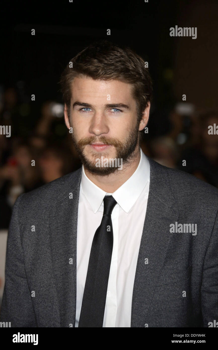 Actor Liam Hemsworth attend the premiere of "Rush" during the 38th ...