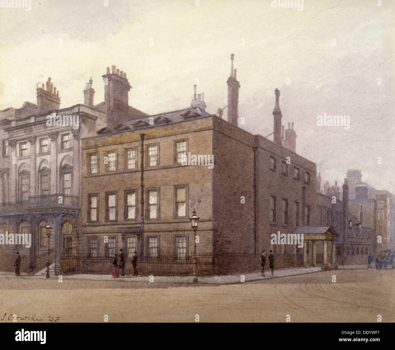 St james's square architecture hi-res stock photography and images - Alamy