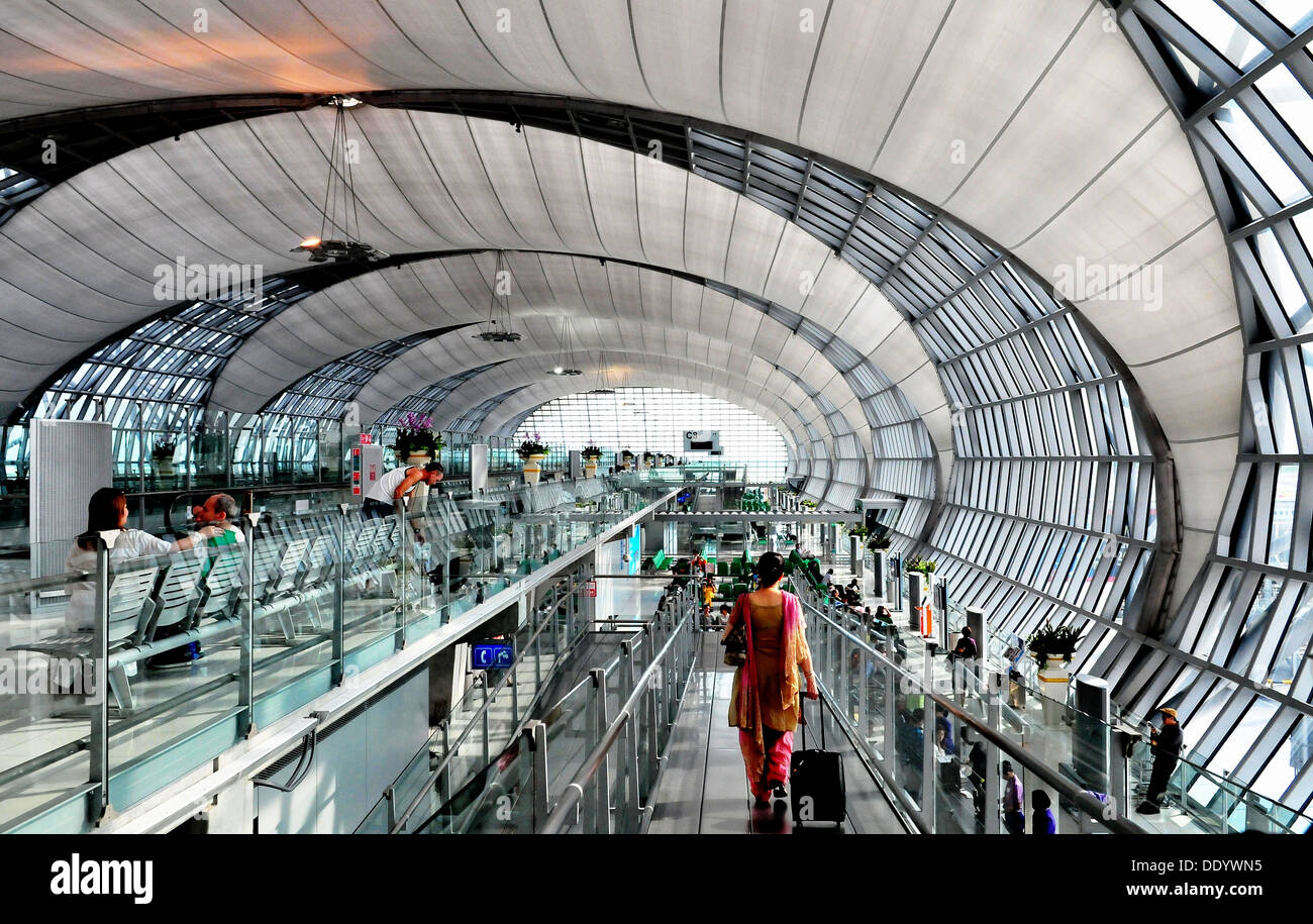 Bangkok International Suvarnabhumi Airport of Thailand Stock Photo - Alamy