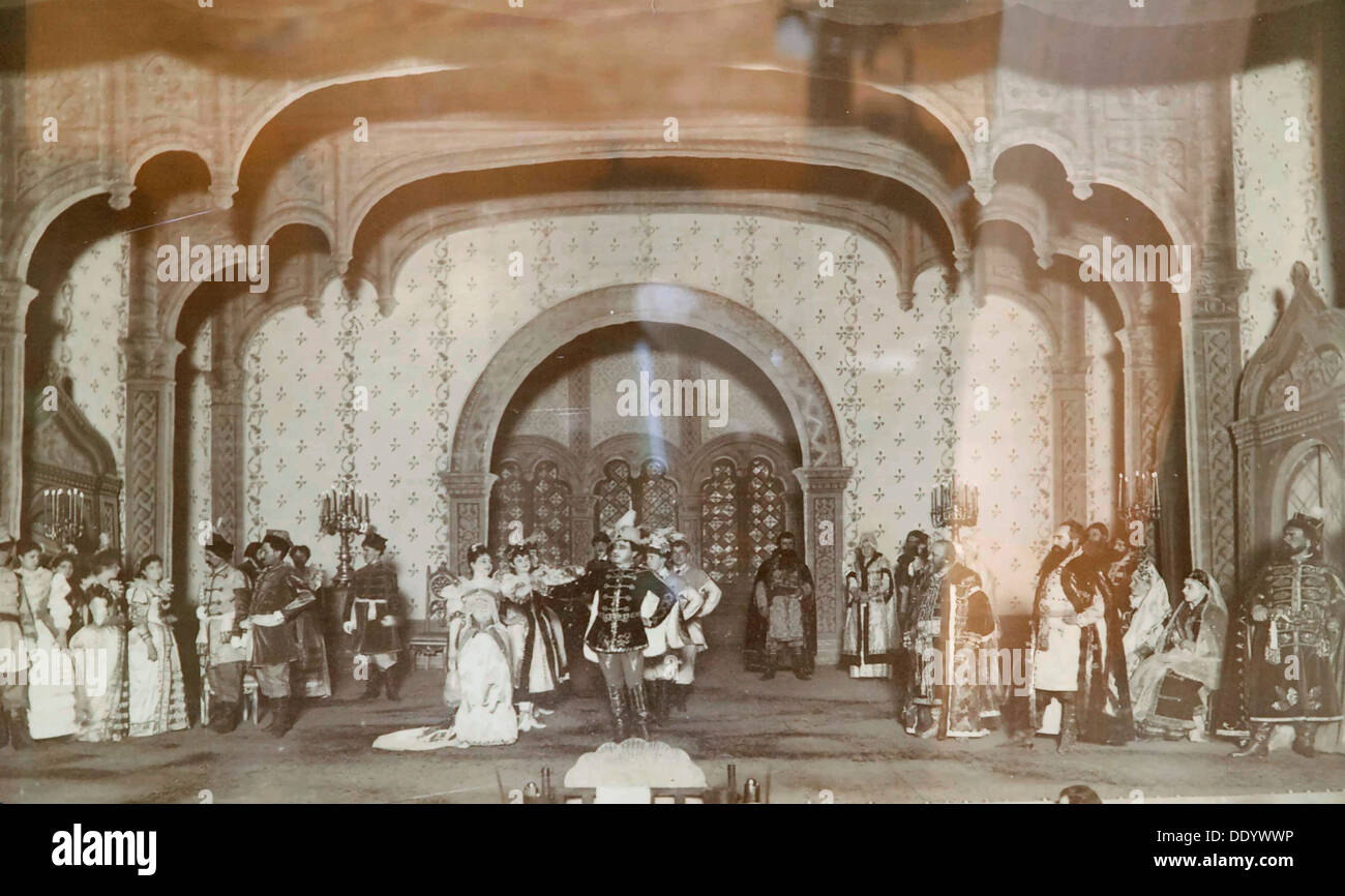 Scene from Alexander Ostrovsky's play 'False Dmitriy', Maly Theatre ...