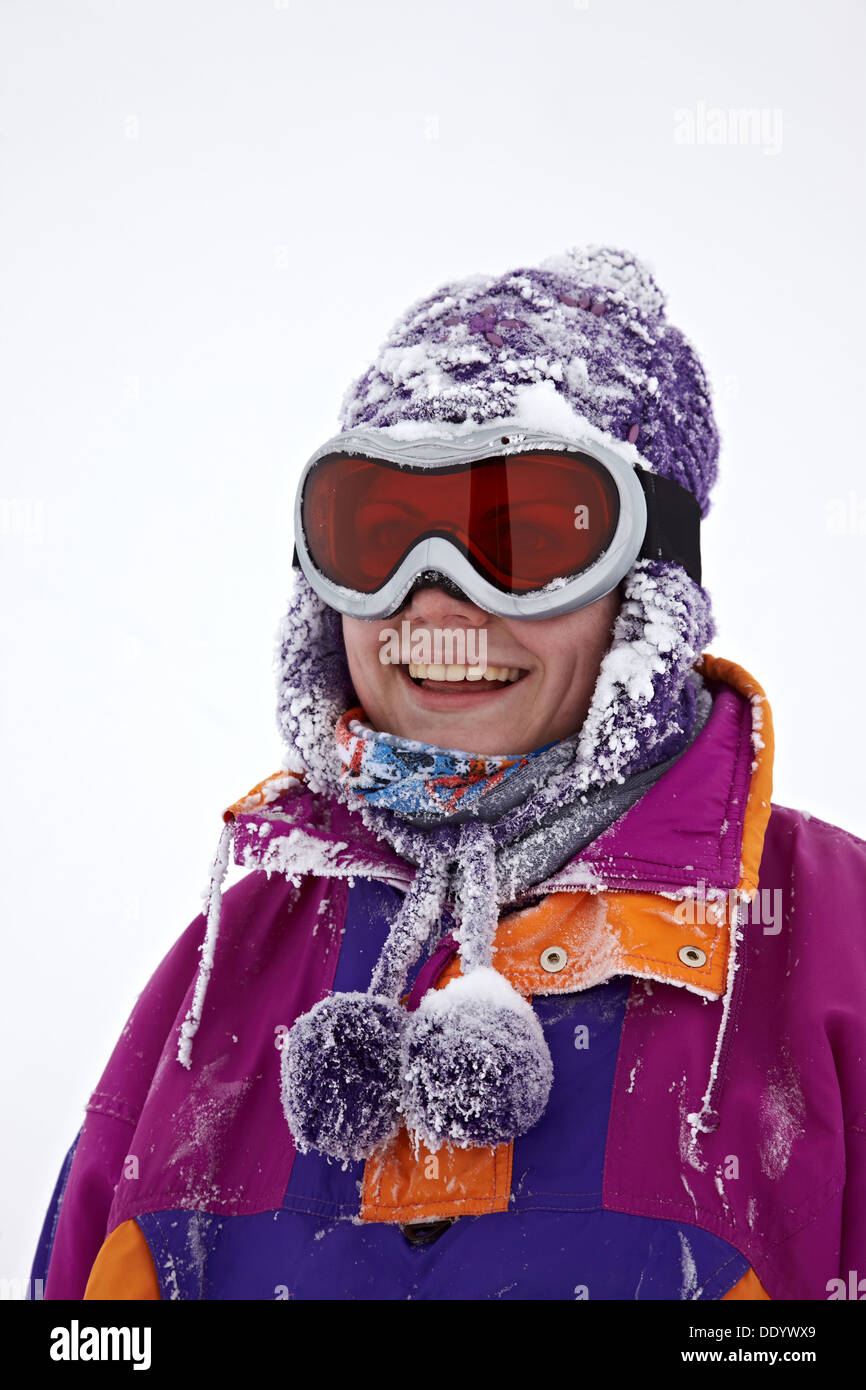 Skier with glasses hi-res stock photography and images - Alamy