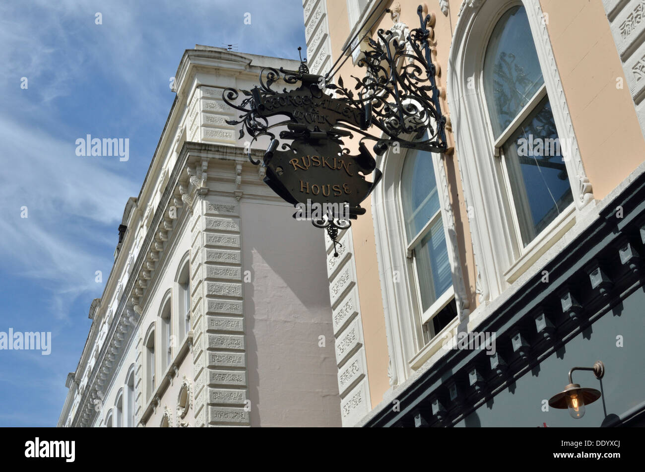 Ruskin House in Museum Street, Bloomsbury, London, UK Stock Photo - Alamy