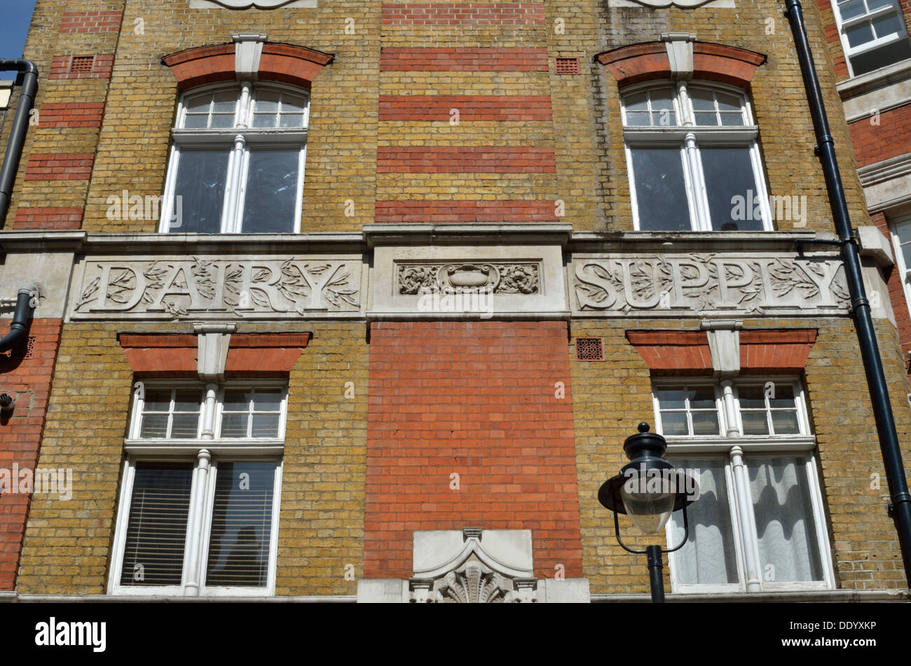 The former Dairy Supply Company building in Coptic Street, Bloomsbury ...