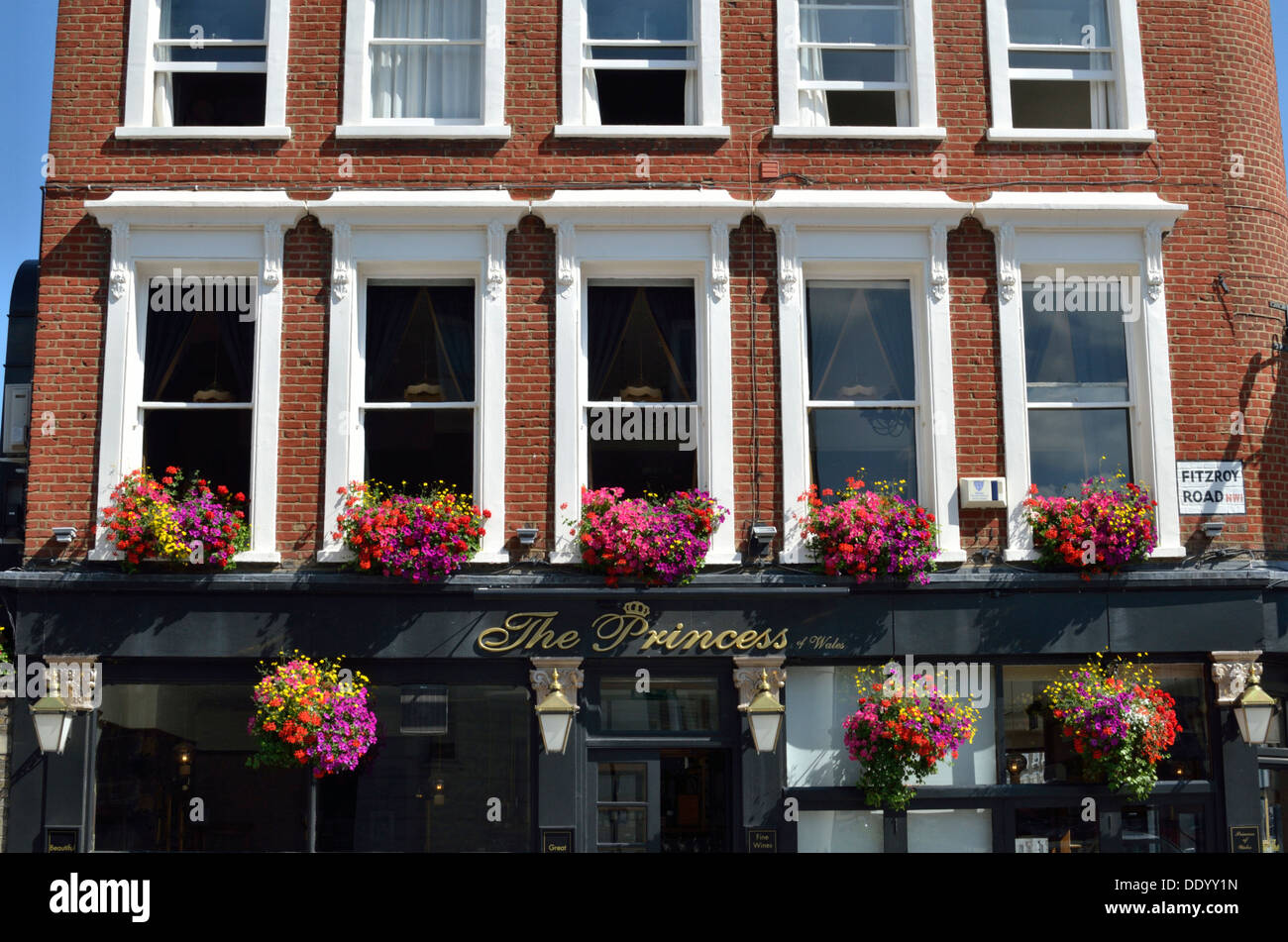 The Princess pub in Primrose Hill, London, UK Stock Photo - Alamy