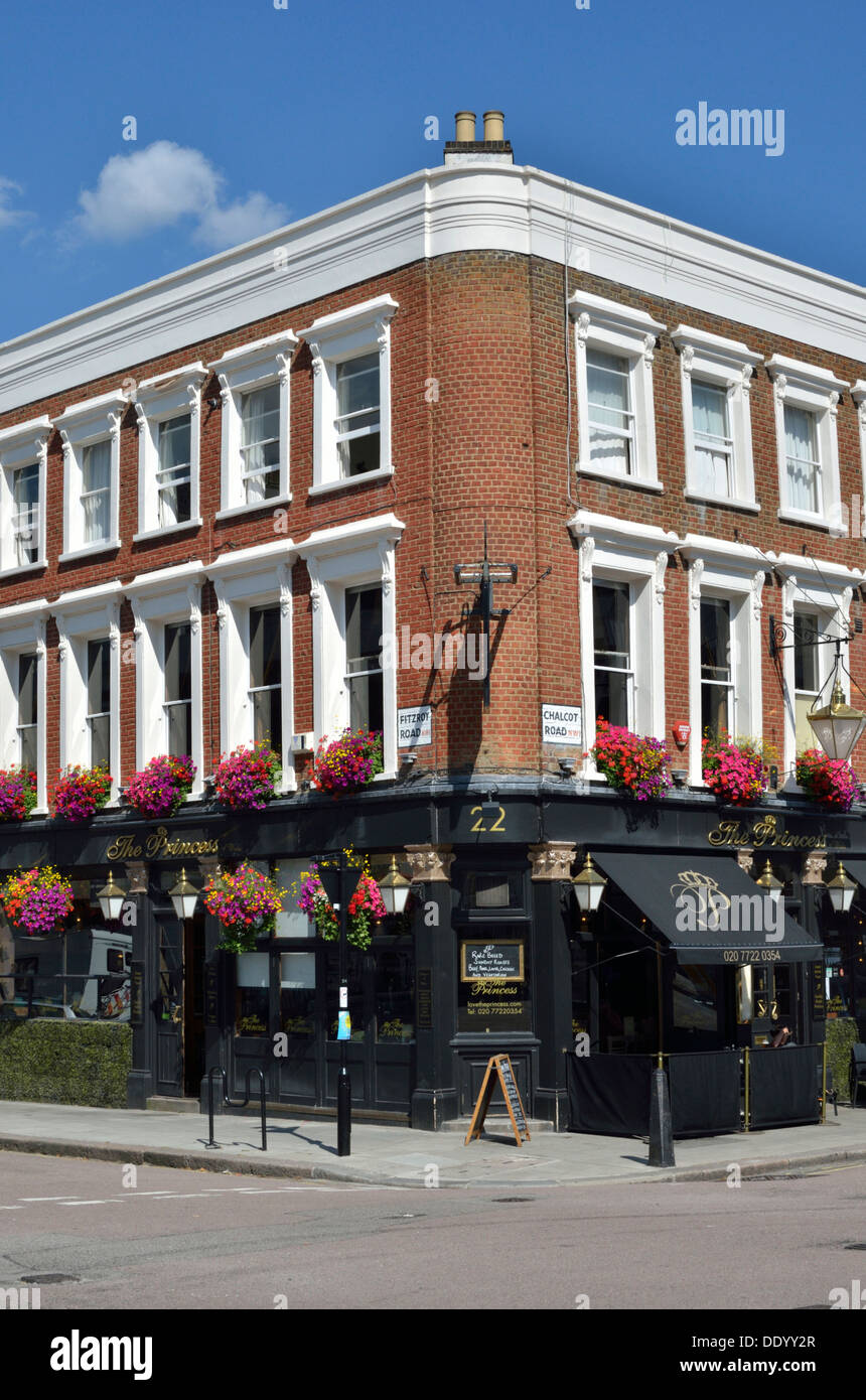 The Princess pub in Primrose Hill, London, UK Stock Photo - Alamy