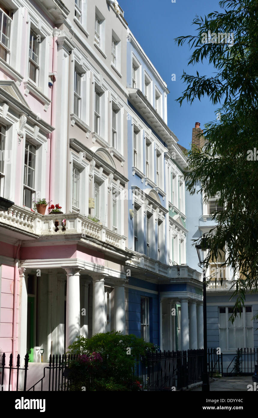Houses in Chalcot Square, Primrose Hill NW1, London, UK Stock Photo - Alamy