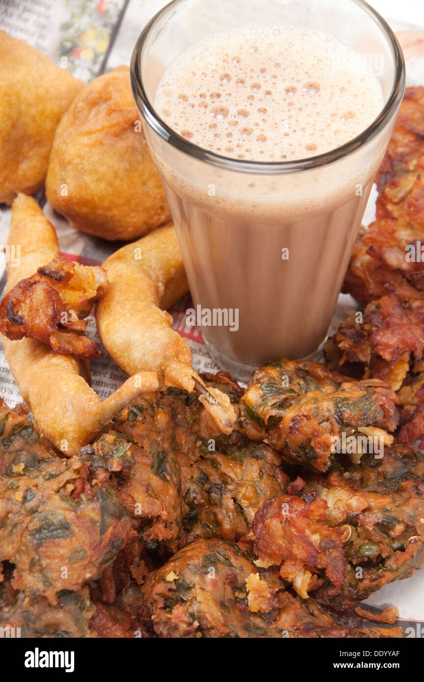 Indian fried potato balls hi-res stock photography and images - Alamy