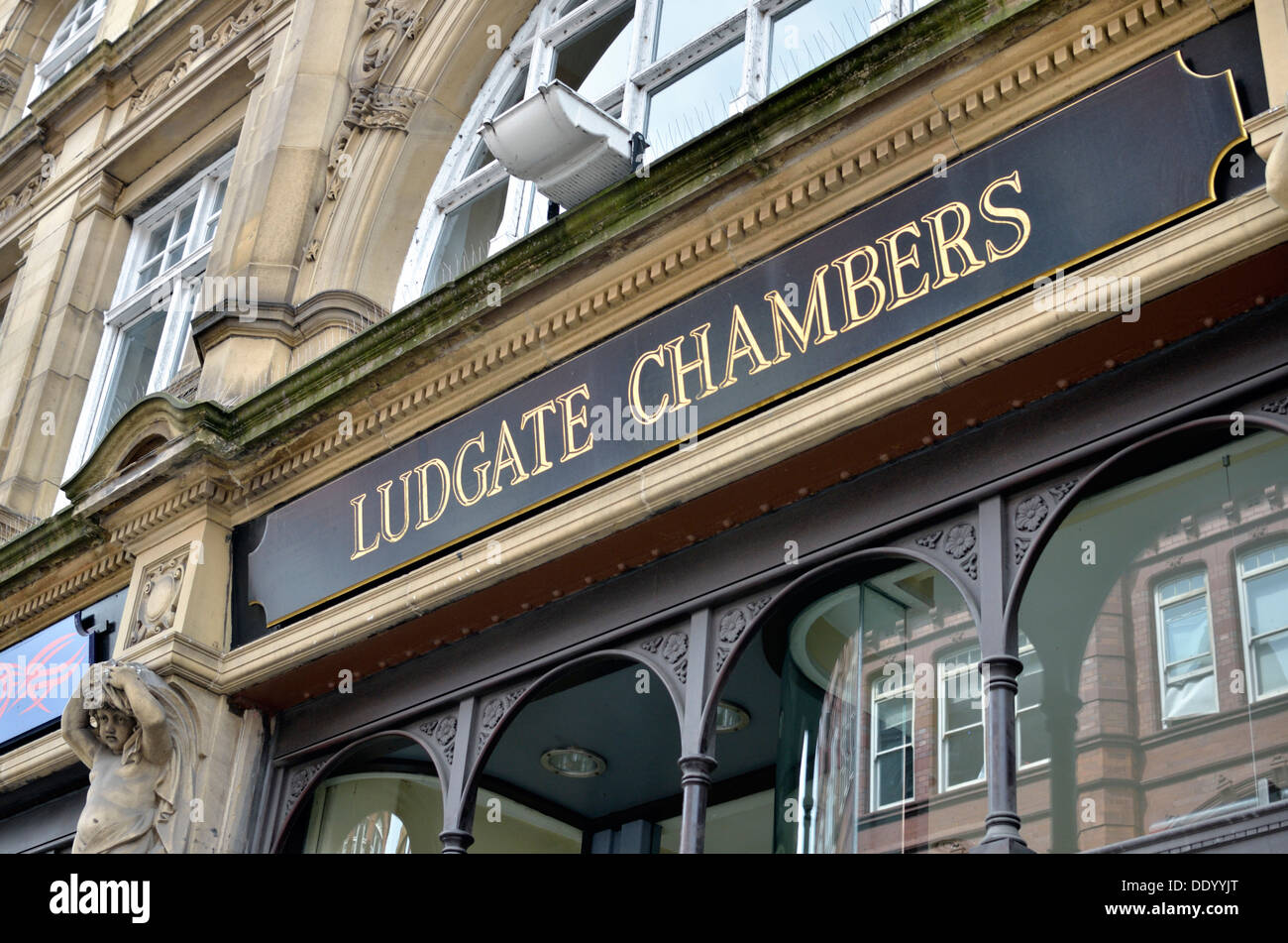 Ludgate Chambers, Leeds City Markets, Leeds, South Yorkshire, UK Stock ...