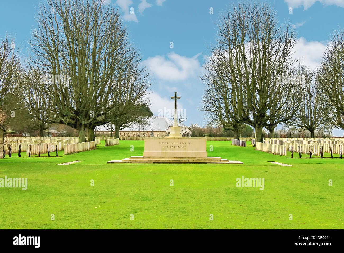 Bayeux War Cemetery. Normandy, France Stock Photo - Alamy