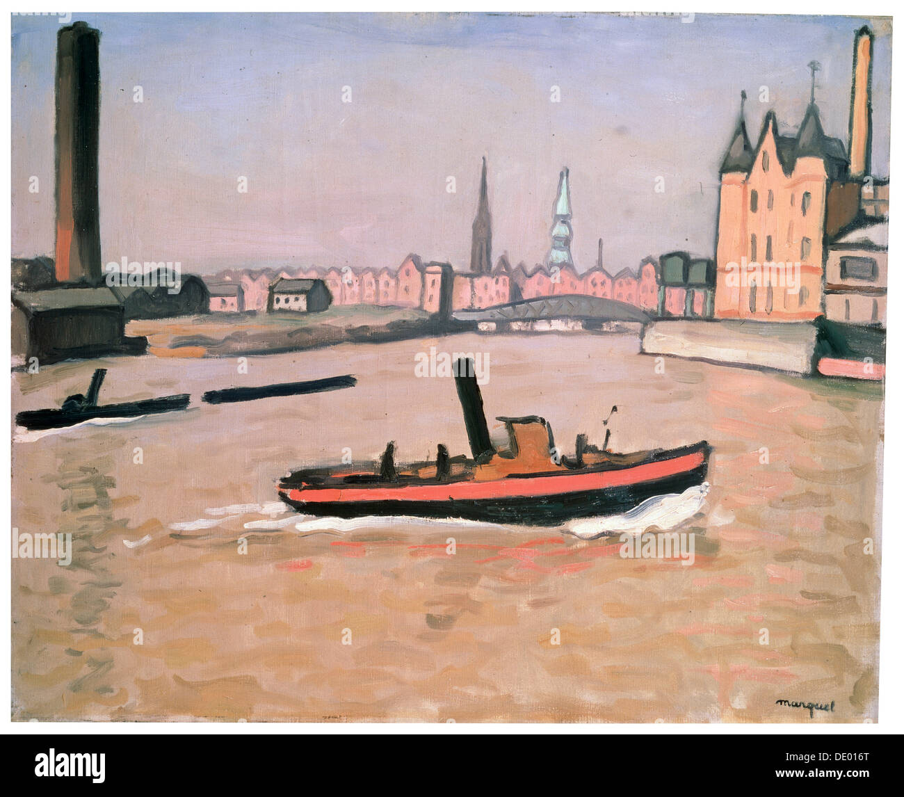 Hamburg port 1900s hi-res stock photography and images - Alamy
