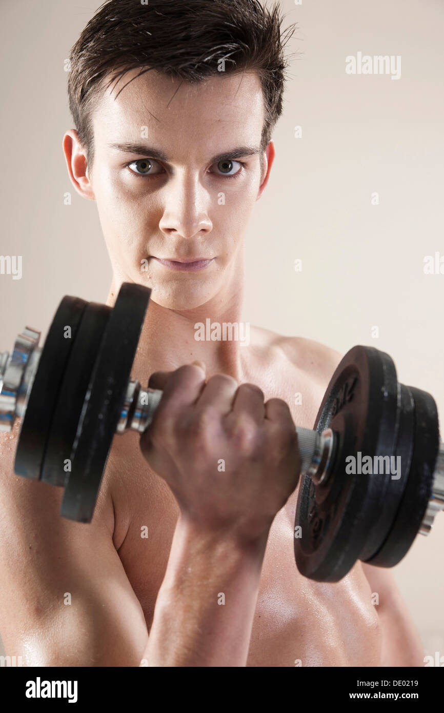 Teenage boys muscle hi-res stock photography and images - Alamy