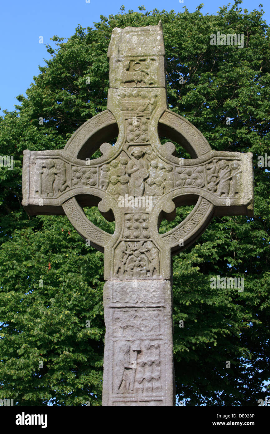 The Coming of Christ and other biblical scenes on the West Cross (Tall ...
