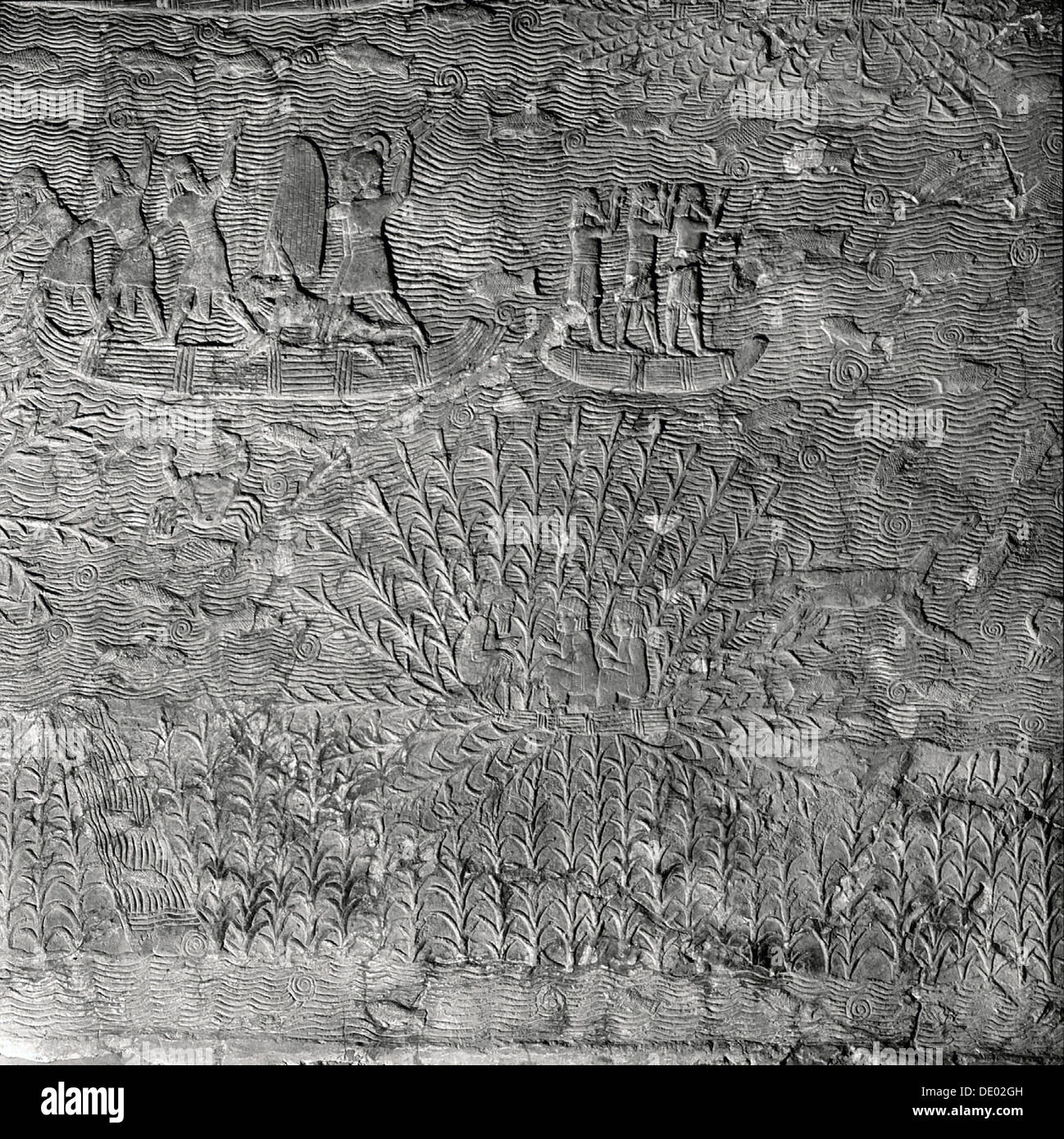 Stone relief nineveh palace hi-res stock photography and images - Alamy