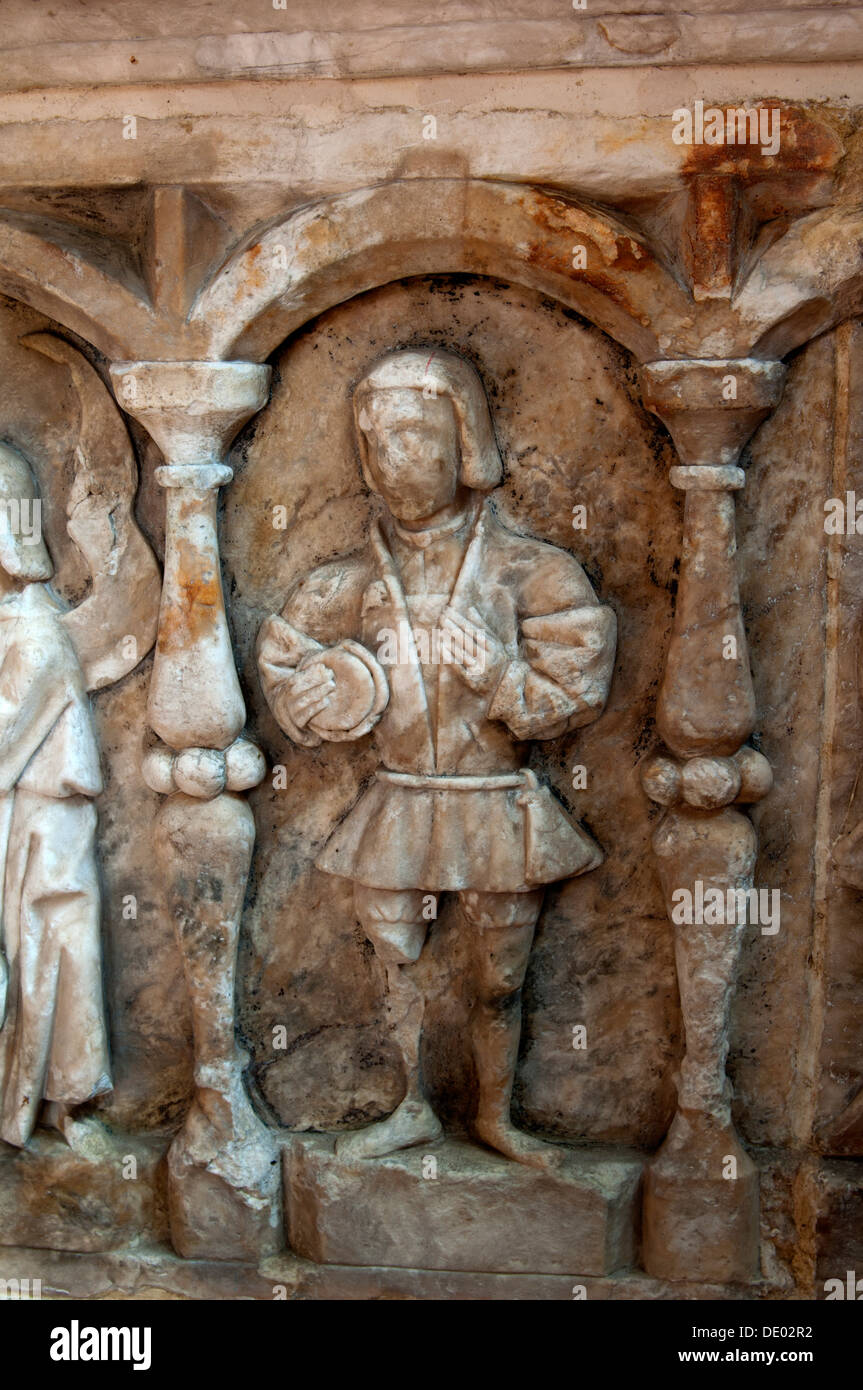 George Purefoy tomb detail, St. Michael and All Angels Church, Fenny ...