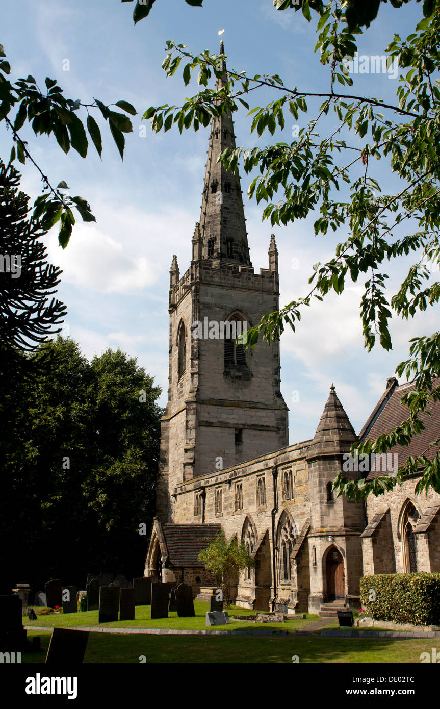 St. Peter`s Church, Witherley, Leicestershire, England, UK Stock Photo ...