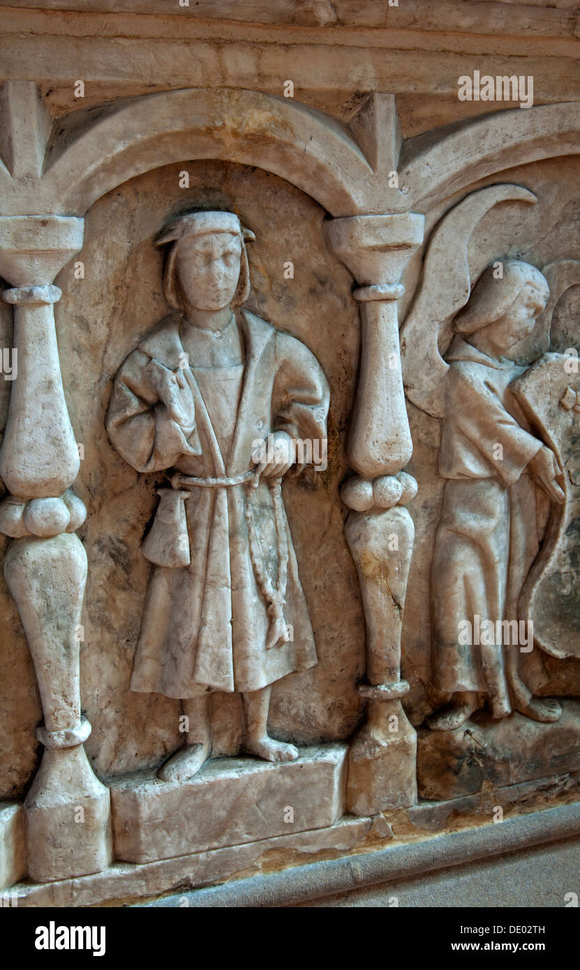George Purefoy tomb detail, St. Michael and All Angels Church, Fenny ...