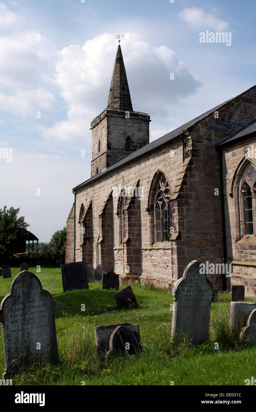 All Saints Church, Ratcliffe Culey, Leicestershire, England, UK Stock ...