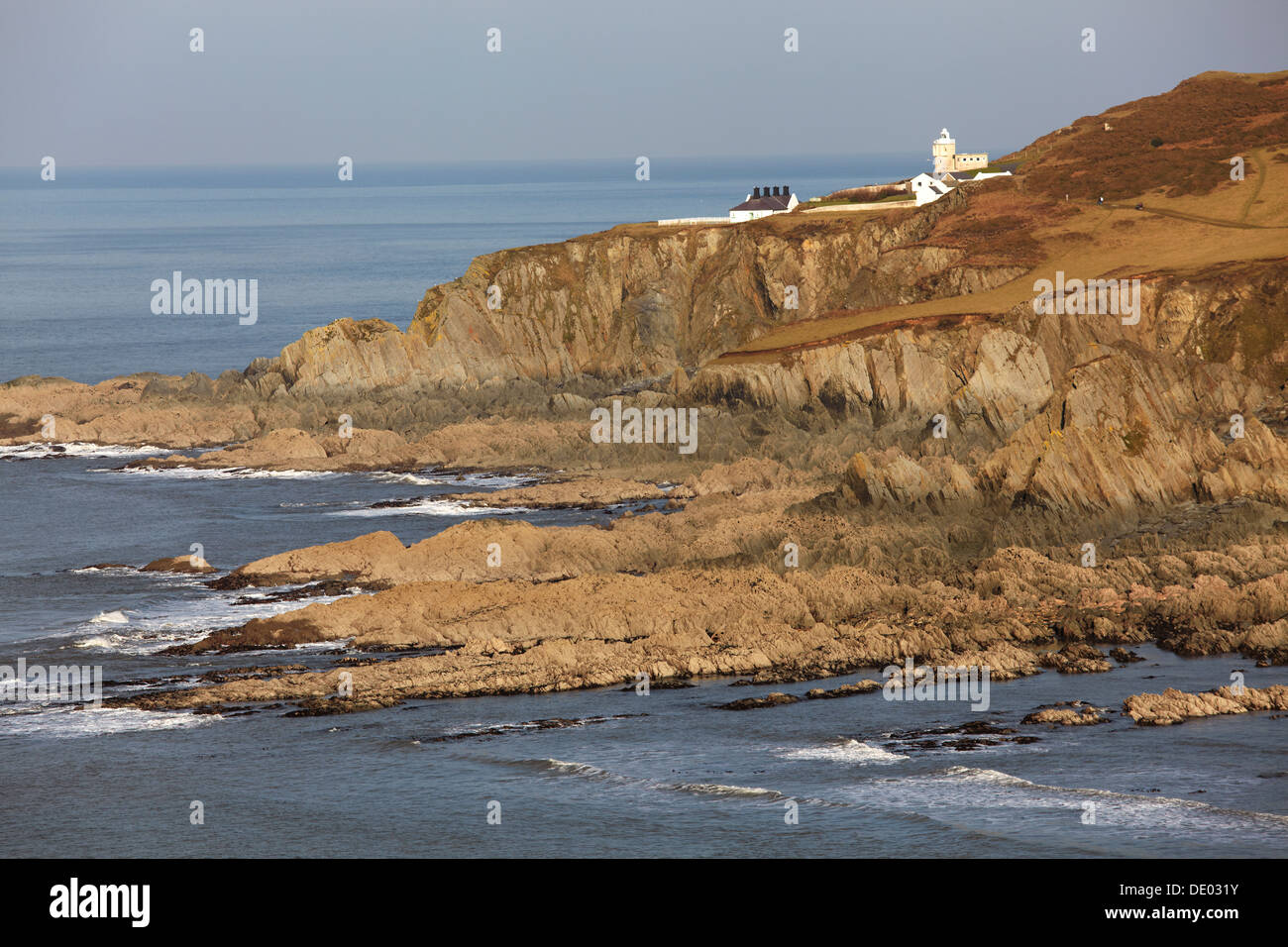 Mortehoe and bull point uk hi-res stock photography and images - Alamy