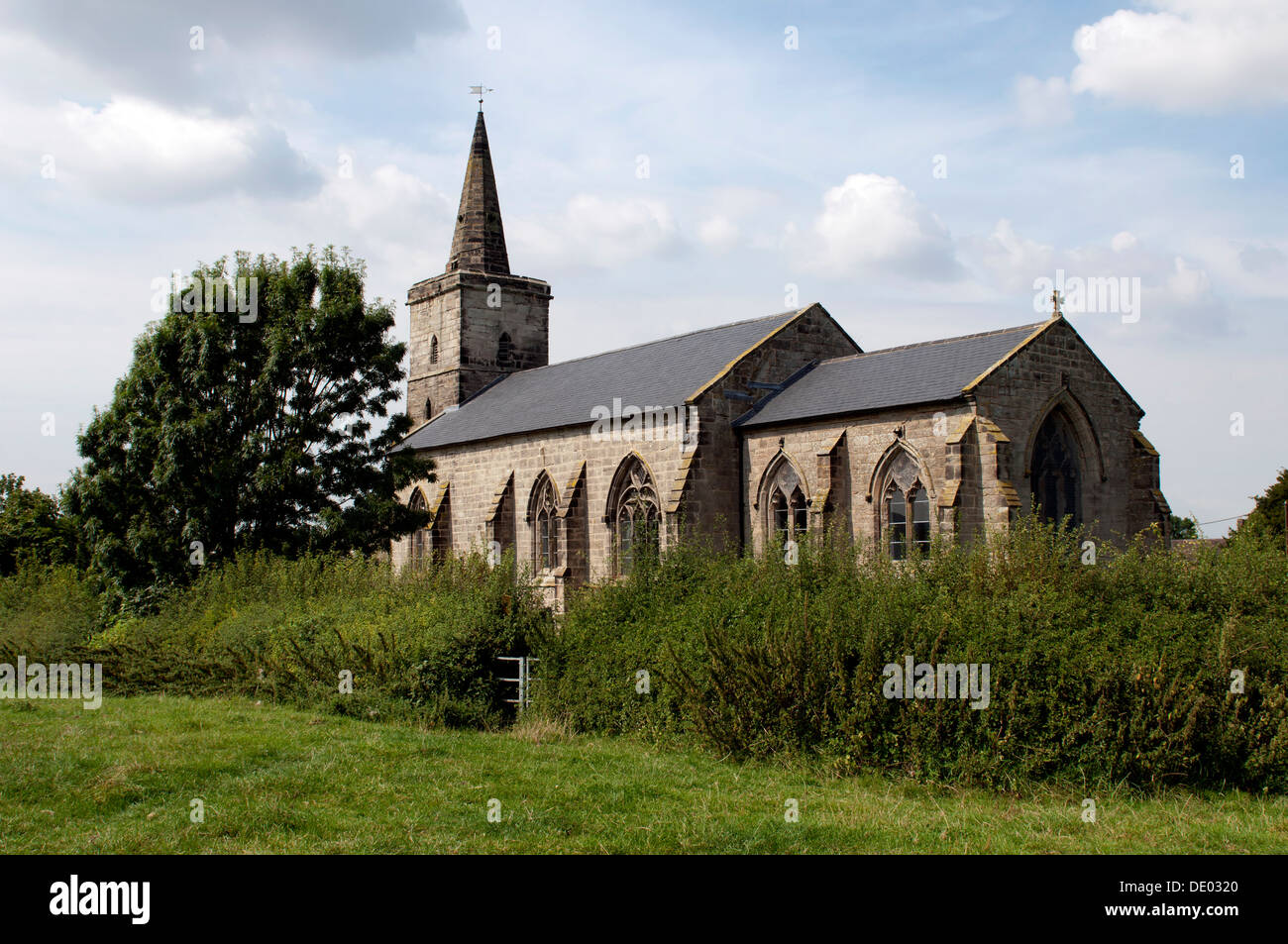 All Saints Church, Ratcliffe Culey, Leicestershire, England, UK Stock ...