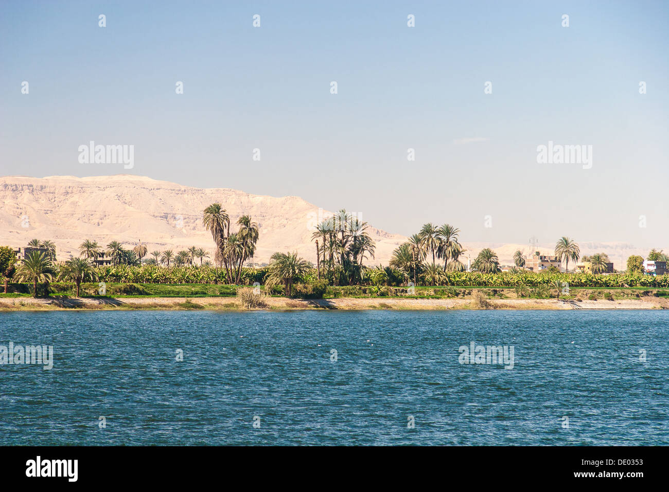 Nile river luxor flood hi-res stock photography and images - Alamy