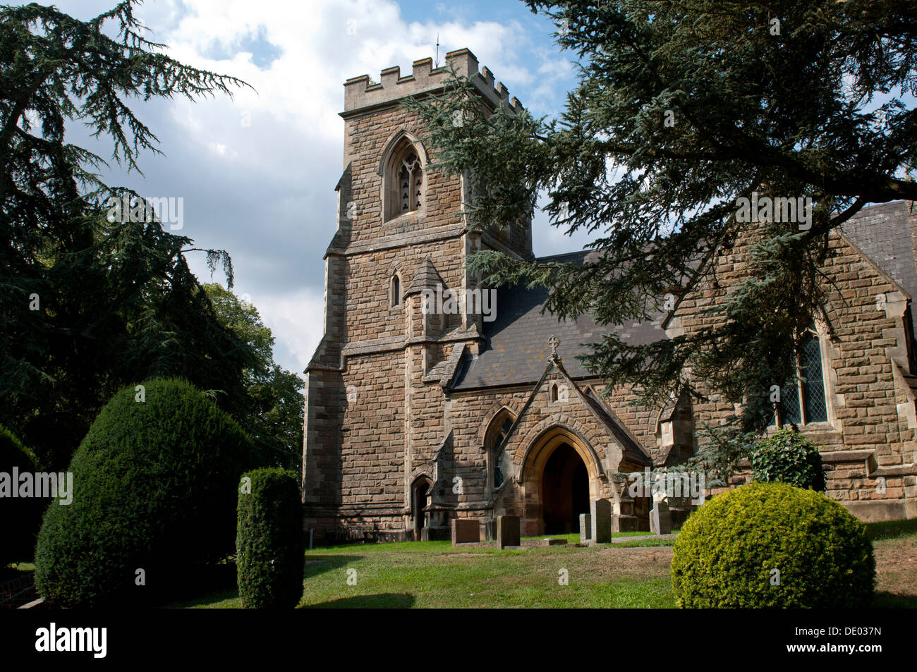 St. John the Evangelist Church, Shenton, Leicestershire, England, UK ...