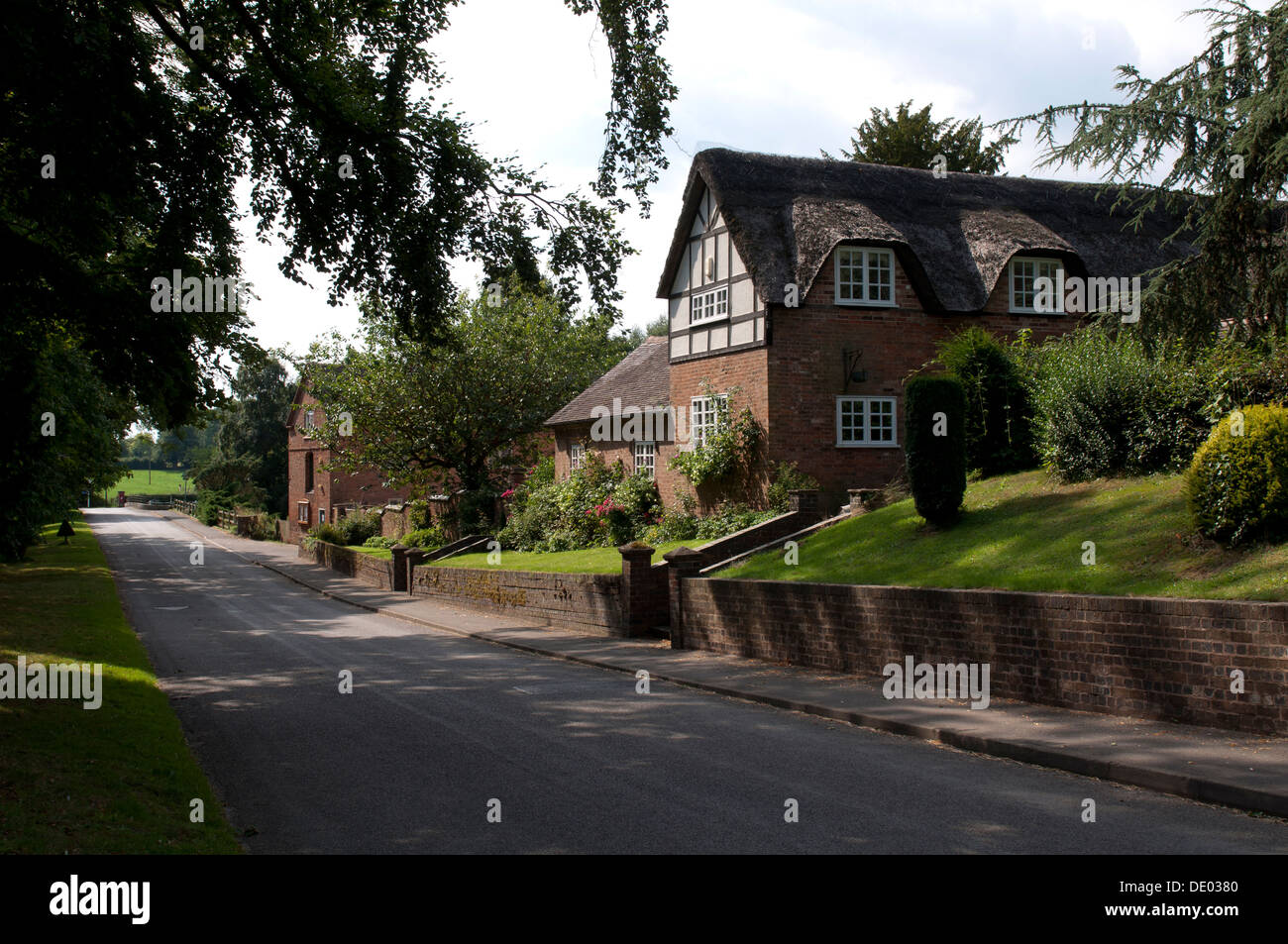 Shenton village, Leicestershire, England, UK Stock Photo - Alamy