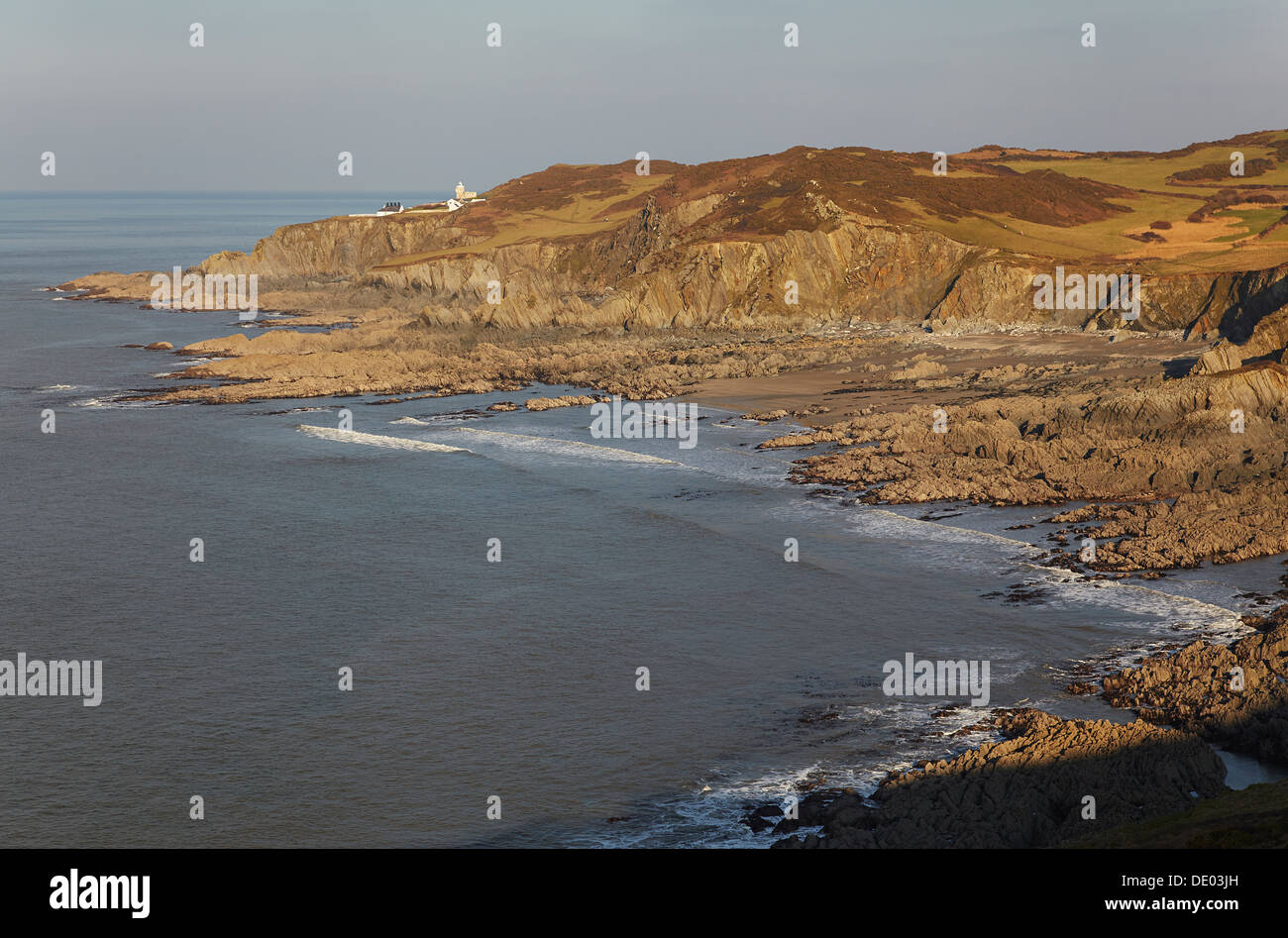 Mortehoe and bull point uk hi-res stock photography and images - Alamy