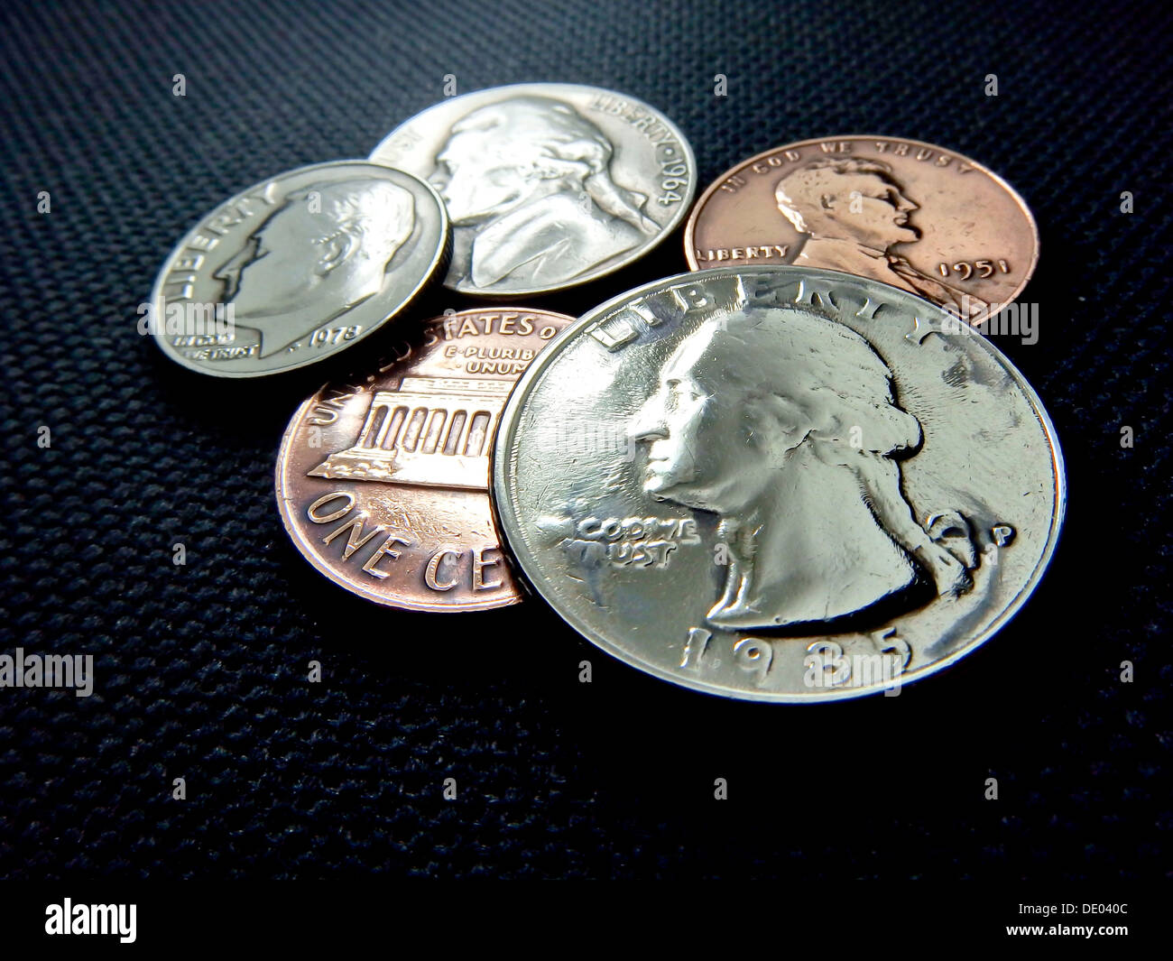 US Coins collection Stock Photo - Alamy