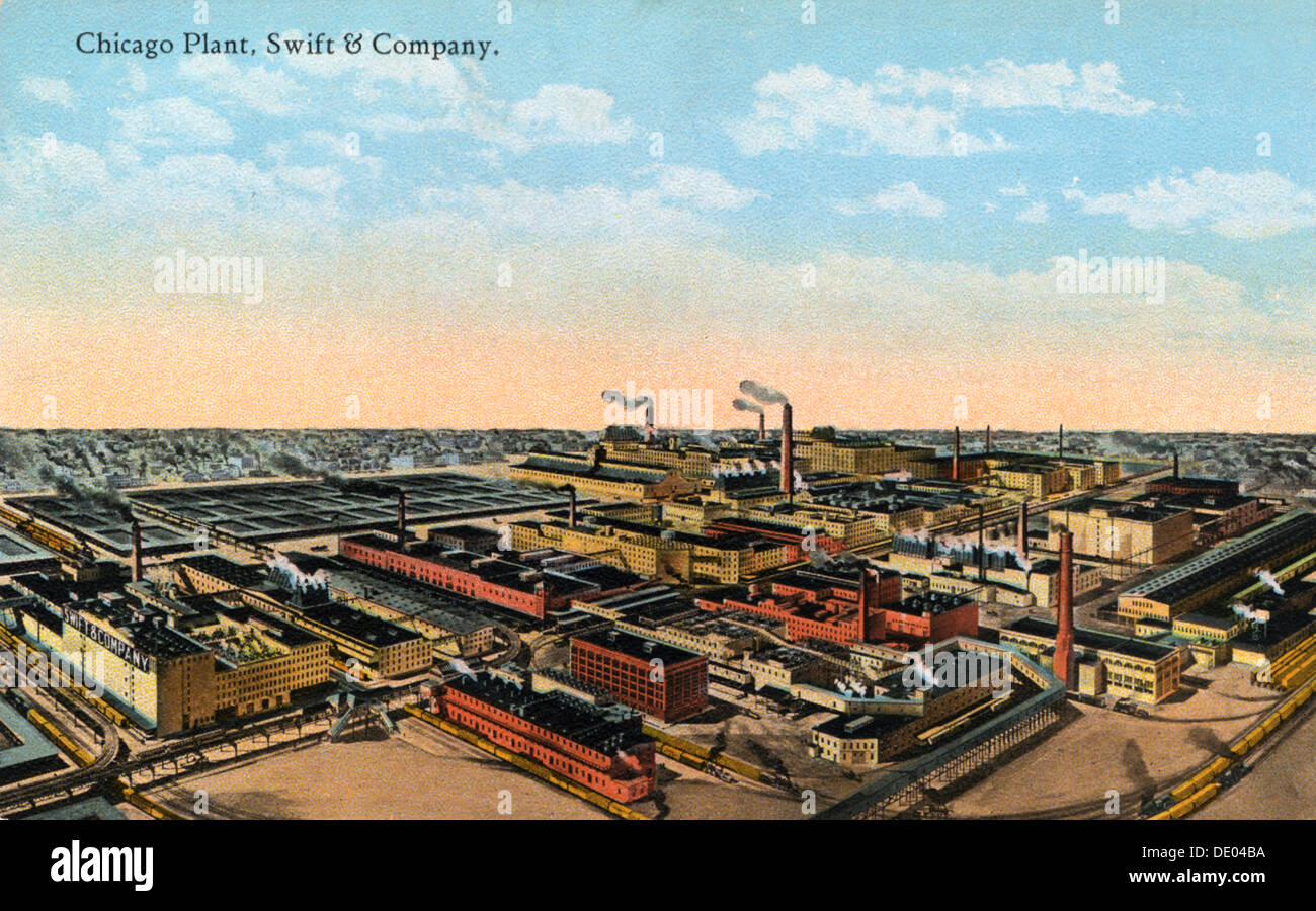 Swift company plant chicago illinois hi-res stock photography and ...