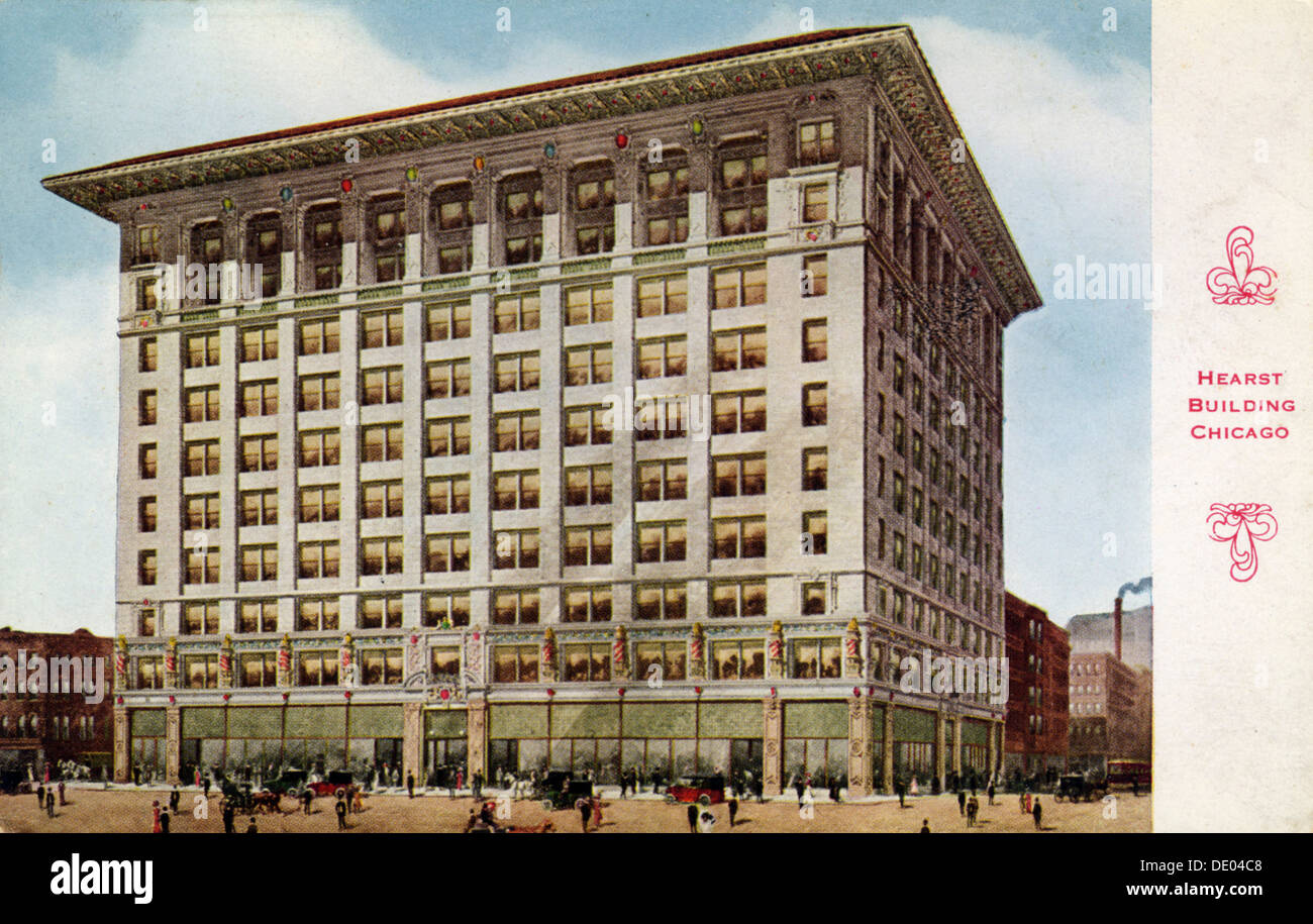 The Hearst Building, Chicago, Illinois, USA, 1915. Artist: Unknown ...