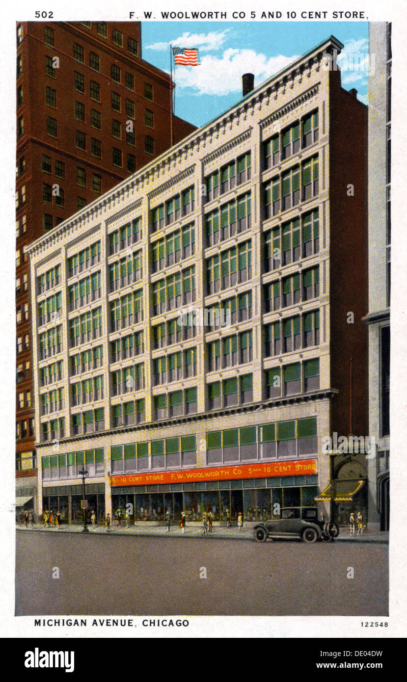 Woolworth store 1920s hi-res stock photography and images - Alamy