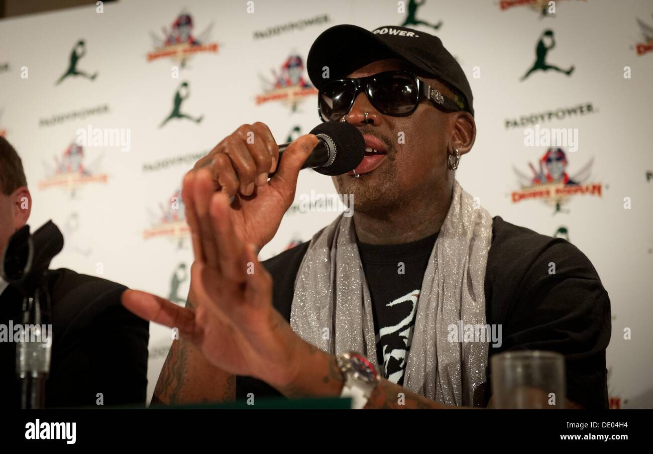 Manhattan, New York, USA. 9th Sep, 2013. DENNIS RODMAN, with ...