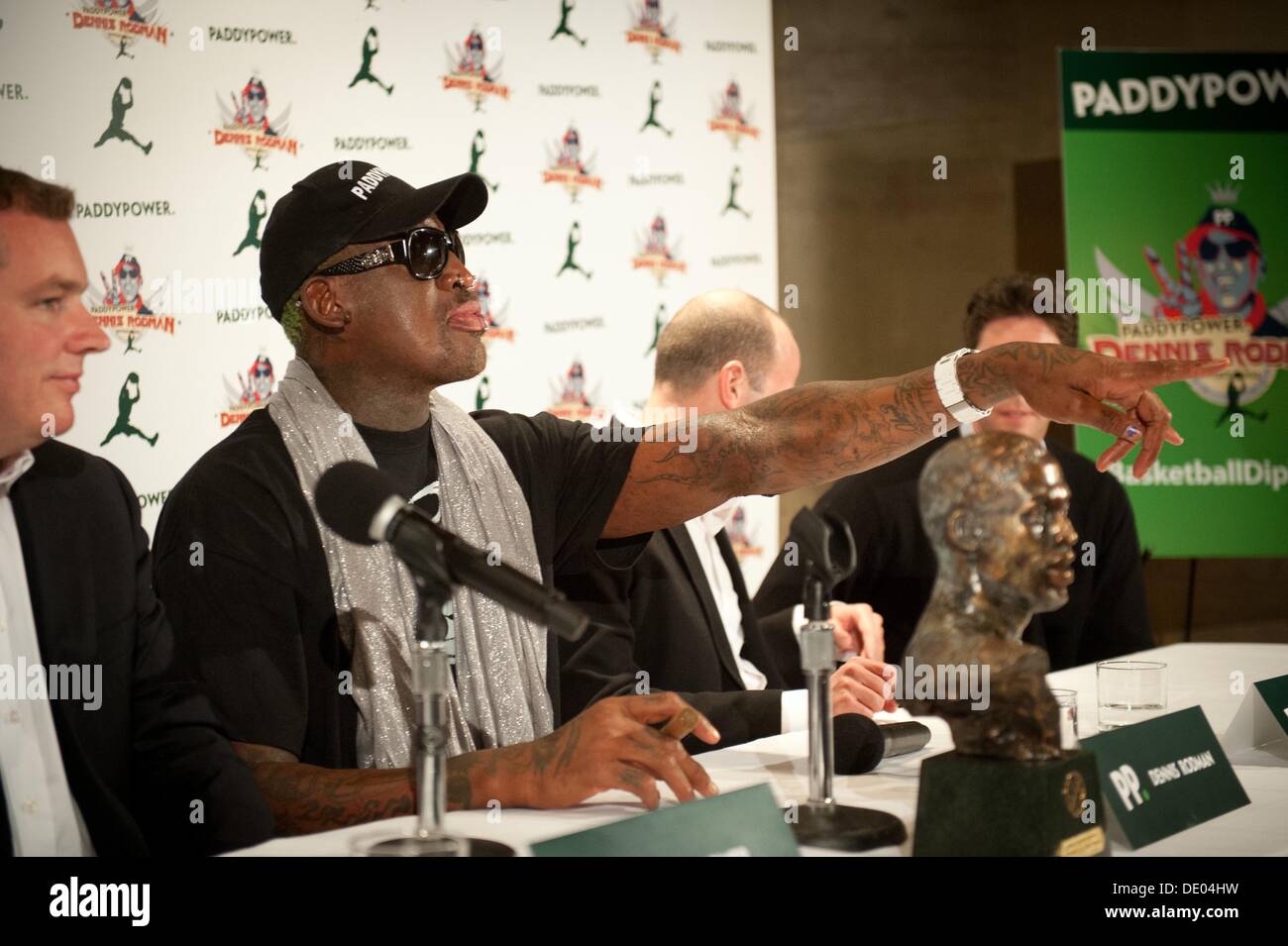 Manhattan, New York, USA. 9th Sep, 2013. DENNIS RODMAN, with ...