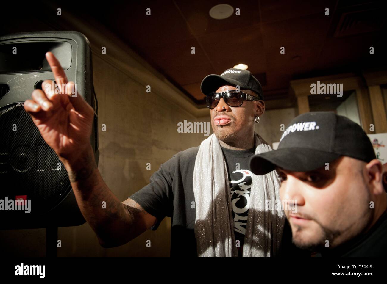 Manhattan, New York, USA. 9th Sep, 2013. DENNIS RODMAN, with ...