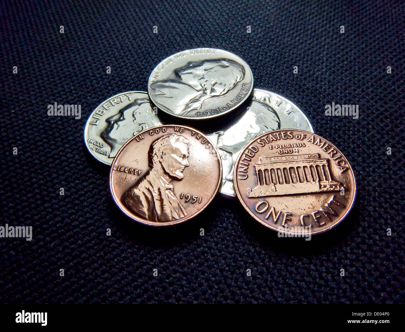 US Coins collection Stock Photo - Alamy