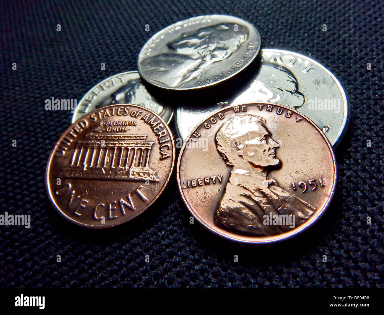 US Coins collection Stock Photo - Alamy