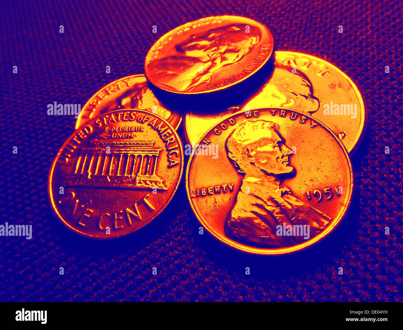 US Coins collection Stock Photo - Alamy
