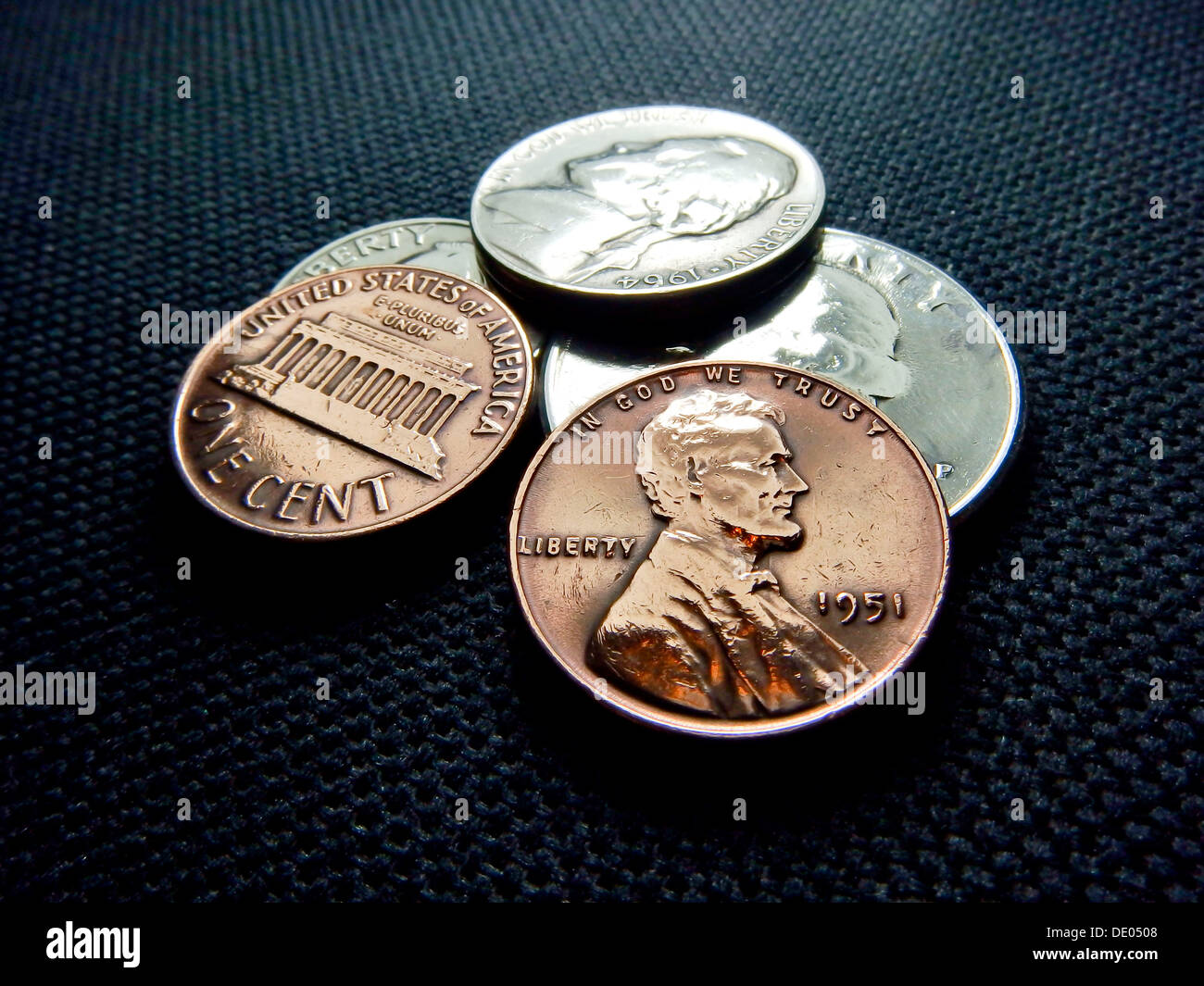 US Coins collection Stock Photo - Alamy