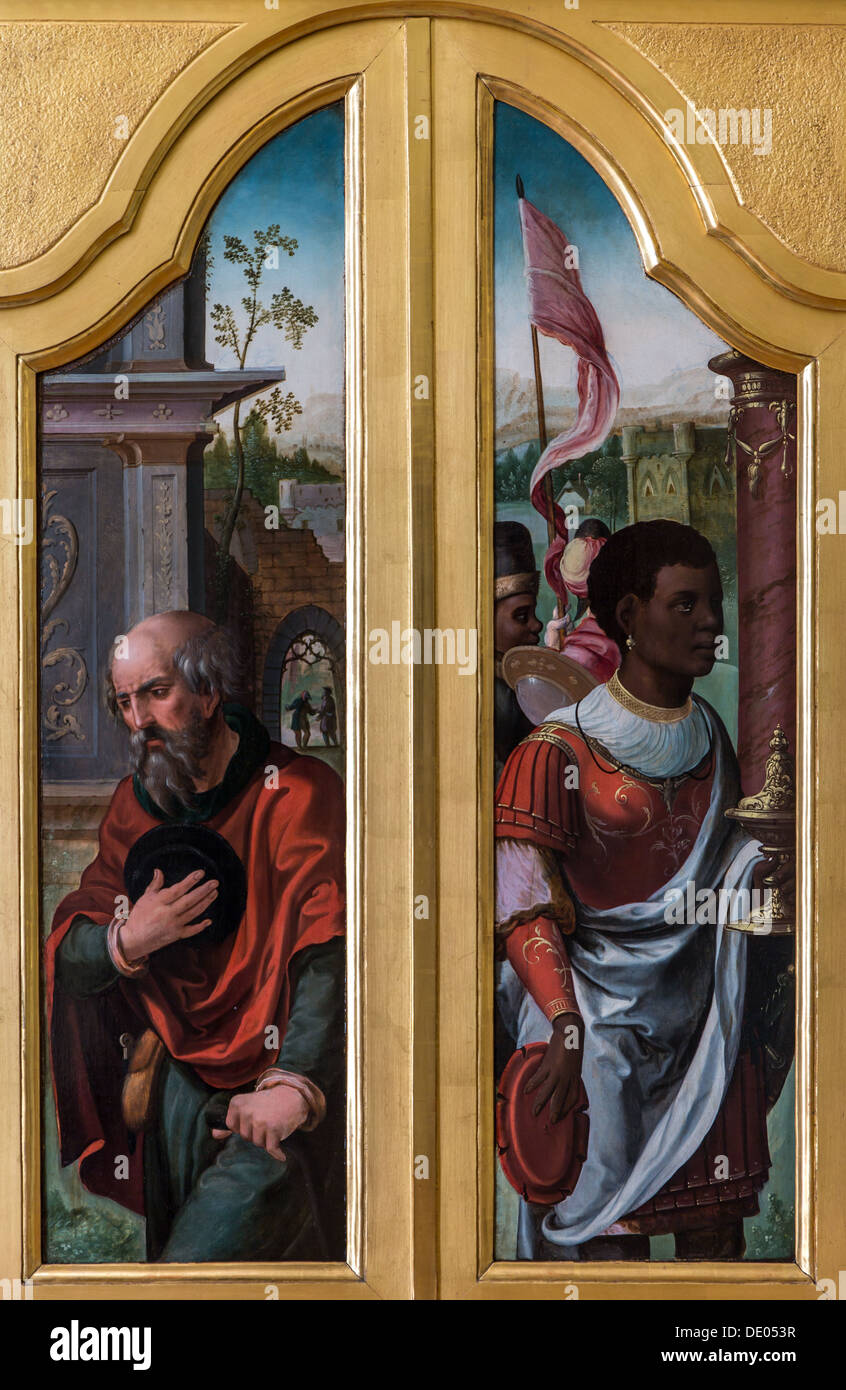 16th century - Saint Joseph and the Magi Gaspard, 1540 - Pieter Coecke ...
